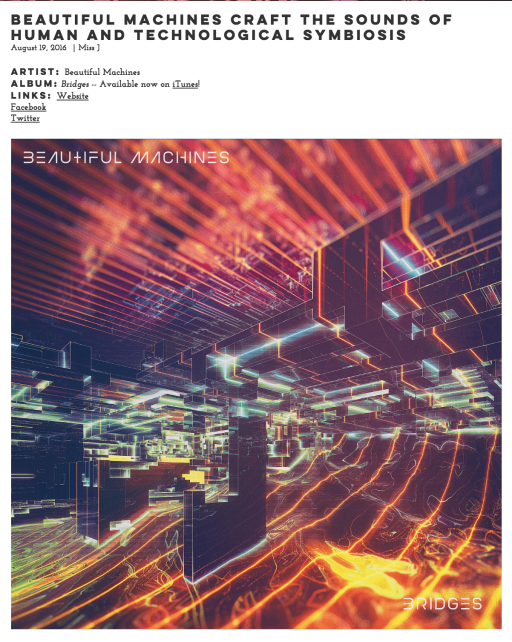 Beautiful Machines Craft The Sounds Of Human And Technological ...